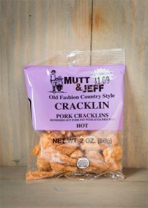 Hot Country Cracklins | Mutt and Jeff Porkskins
