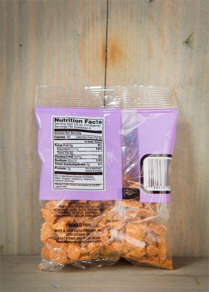 Hot Country Cracklins | Mutt and Jeff Porkskins